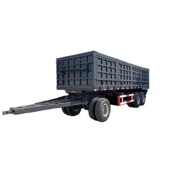 China Factory 2 Axles Hydraulic Cylinder Fully Welded Tipper Full Truck ...