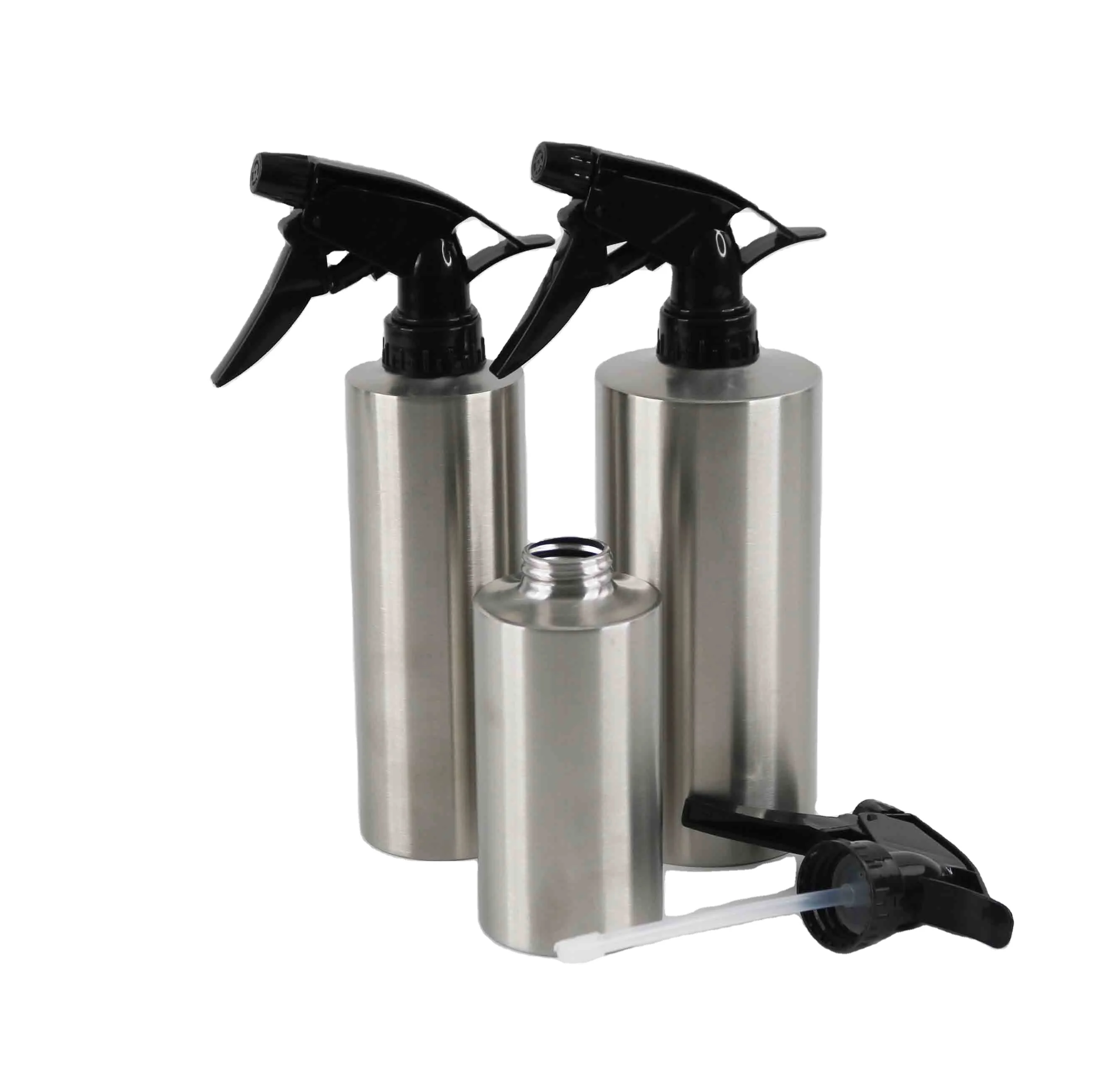 Luxury Brushed Stainless Steel Fine Mist Sprayer Plant Hand Sprayer ...