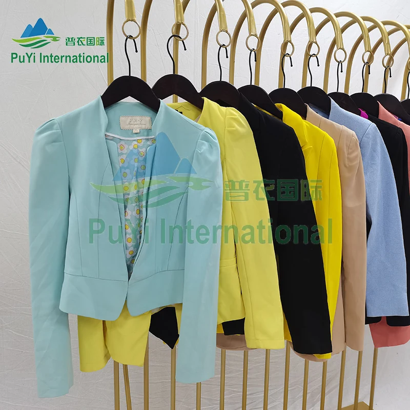 Shop Premium Women's Blazer Used Clothes Bales - Vip Bales