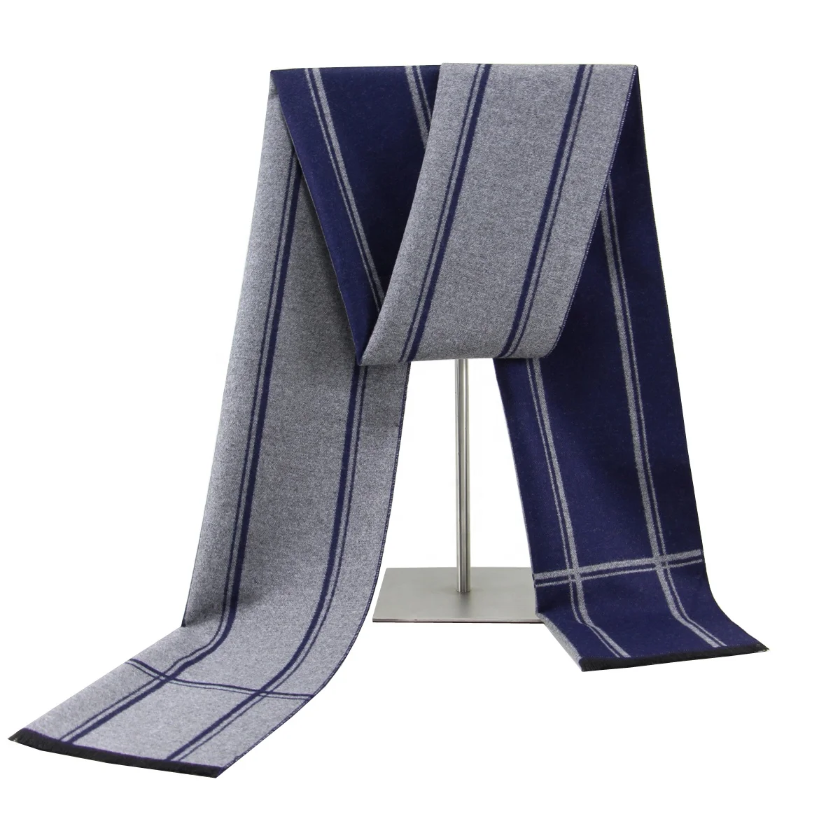 High Quality Men Scarfs Long Plaid Scarf Winter Warm Neckerchiefs ...