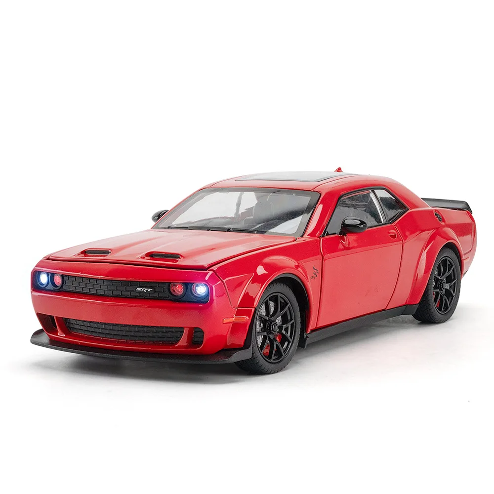 Alibaba.com: CHEZHI 1:24 Challenger SRT Hellcat Alloy Muscle Car Model ...