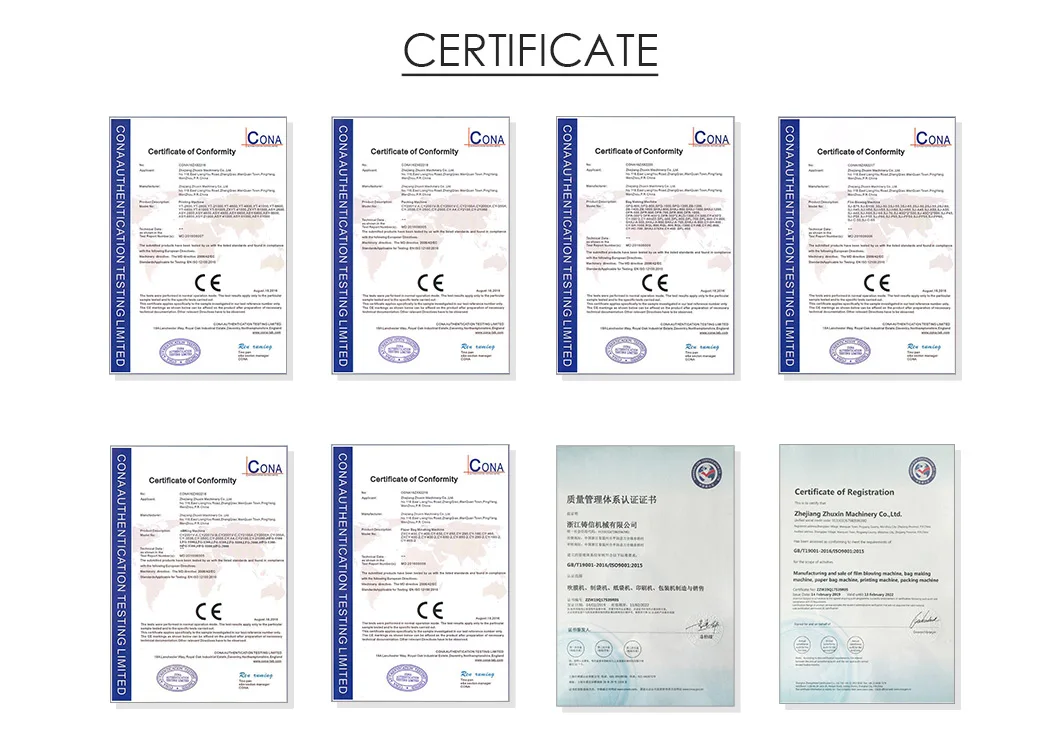 Fully Automatic Square V Bottom Kraft Khaki Paper Pouches