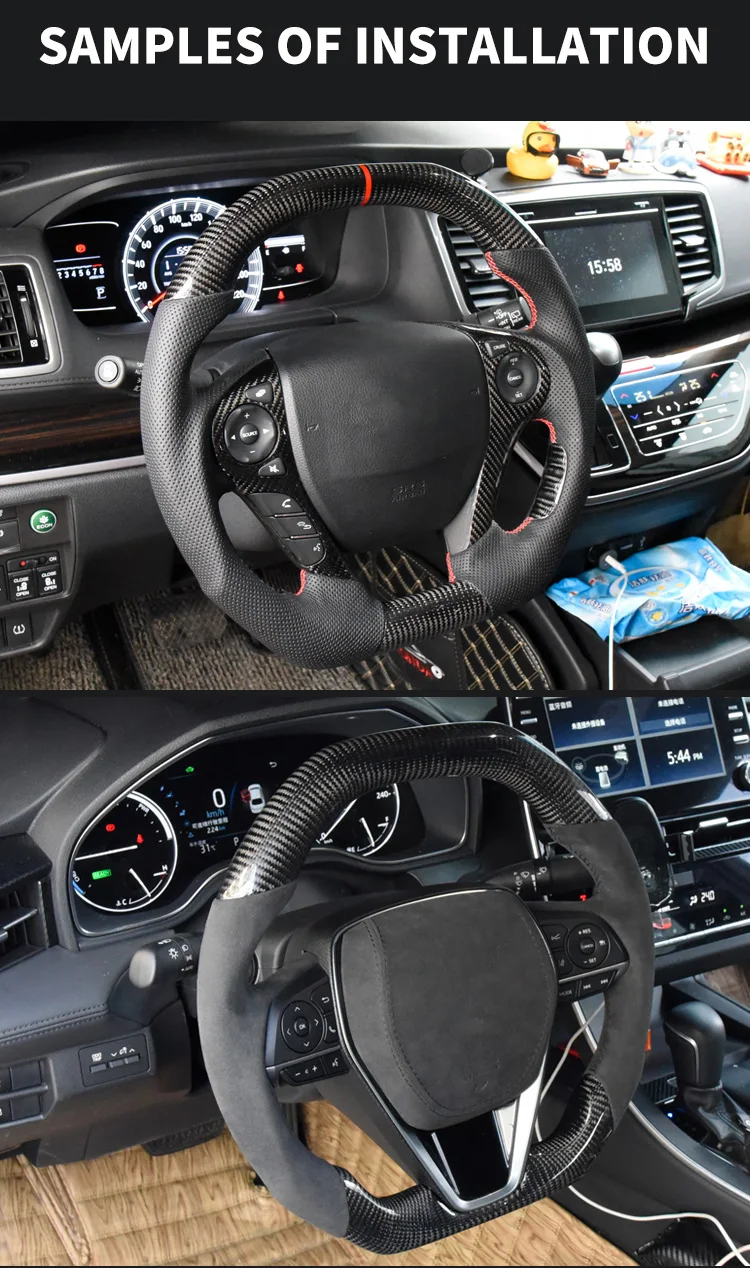 Large Quantities Real Carbon Fiber Steering Wheel Stock For Toyota ...