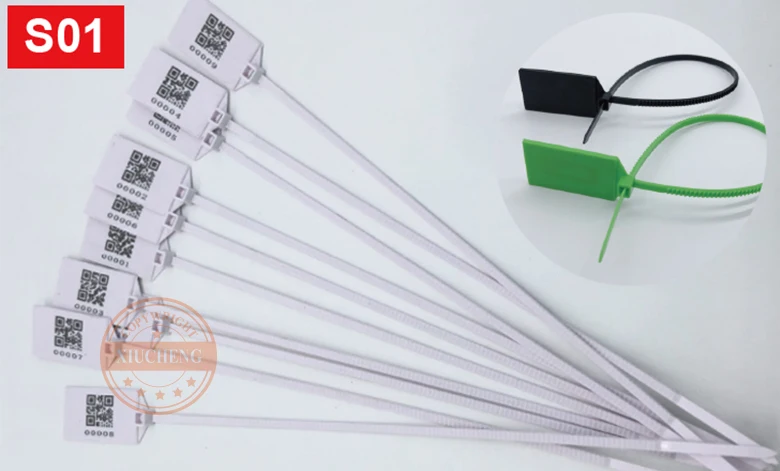 Factory Direct Rfid Security Tags Disposable Rfid Self-locking Seal ...