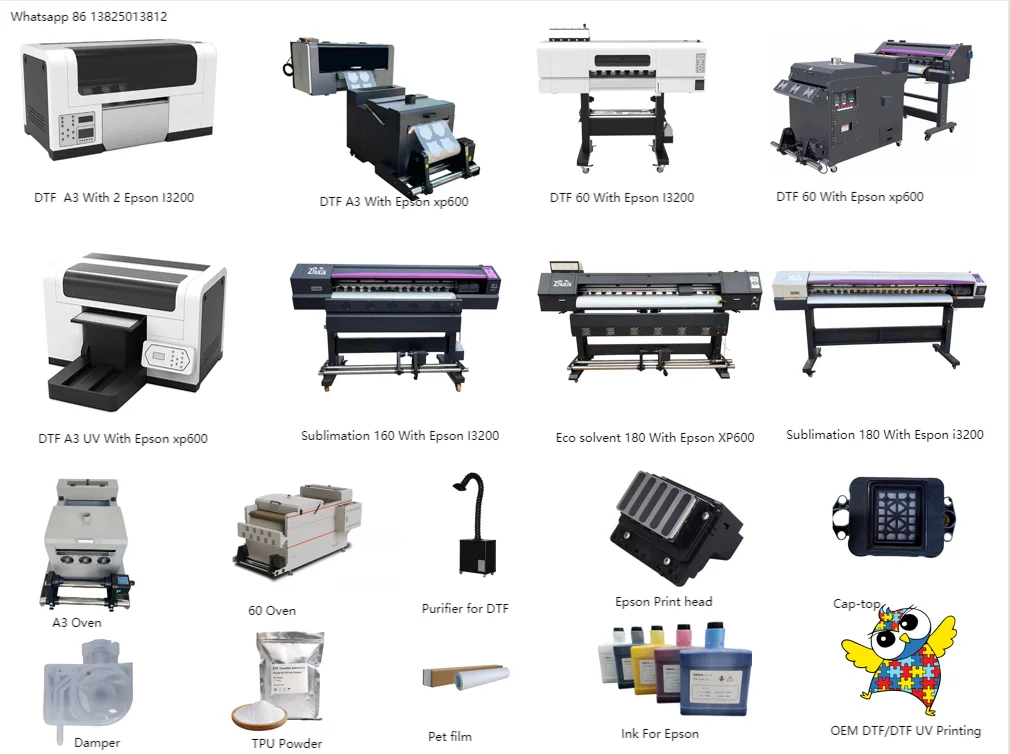 Automatic DTF Printer Machine - 60cm Sublimation Label Printer
