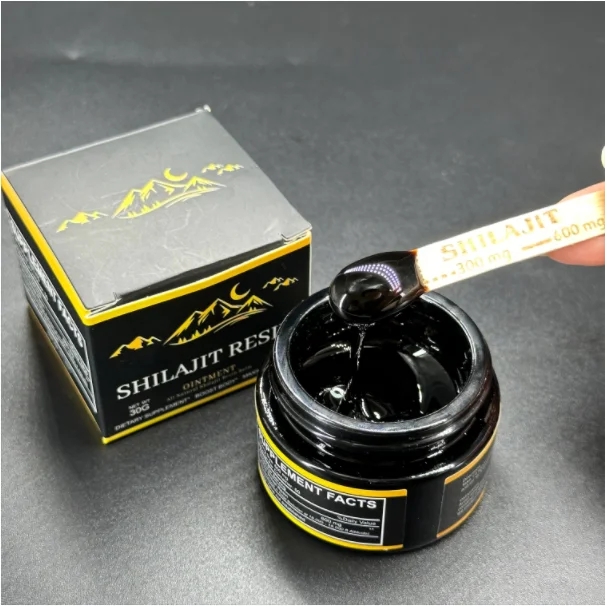 Shilajit Resin Pure Himalayan Bulk Shilajit Resin 60% Fulvic Acid Food ...