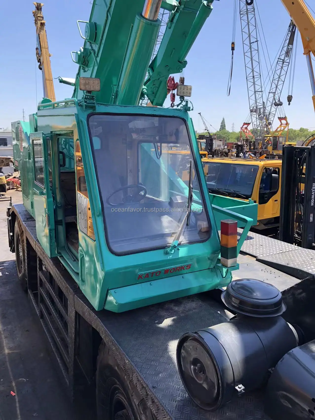 Japan Original Kato Rough Crane 50ton With Isuzu Engine,Kato Kr50h ...