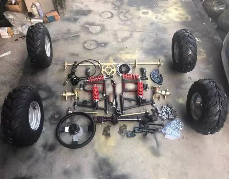 GO KART Steering Gear Rack Pinion & Axle for Go Kart Chassis OEM