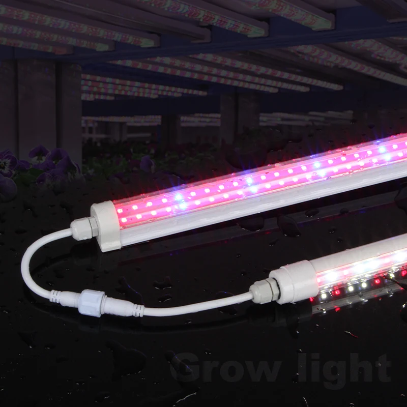 vertical farming horticulture plants full spectrum blue red T8 ...