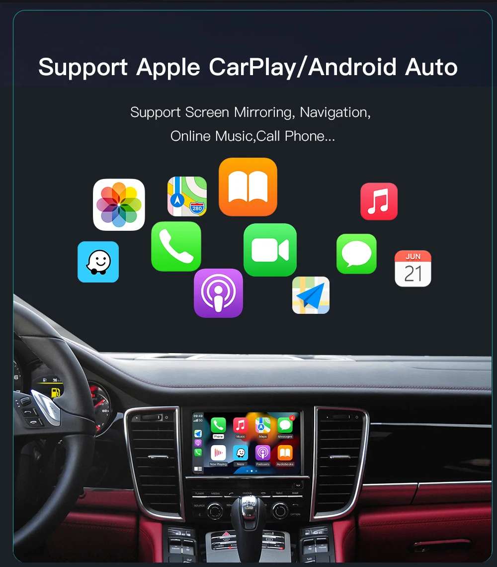 Autoabc Wireless Multimedia Carplay Module Pcba For Original Vehicle ...