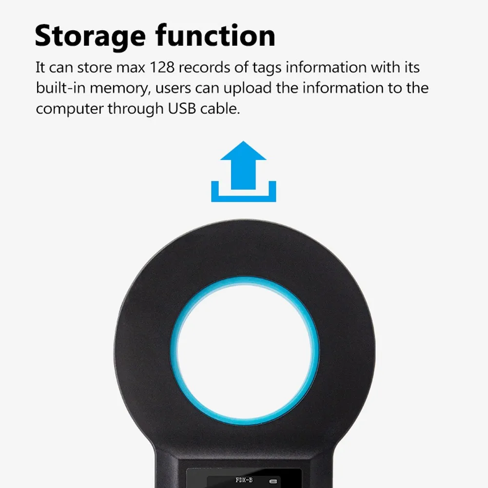 Scanner Animal Chips Rfid Em4305 Microchip Scanner W90b For Animal Pet ...