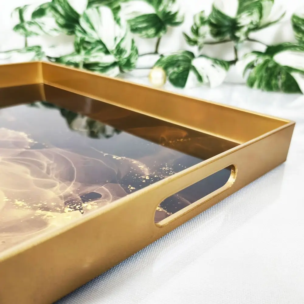 Hot Selling Luxury Gradient Golden Linear Black And Gold Stripes Nordic ...