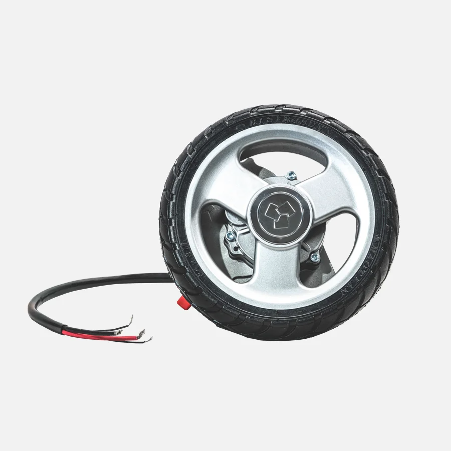 8 Inch Hub Motor Brush Gear Motor 24v 180w Electric Dc Gear Motor For ...