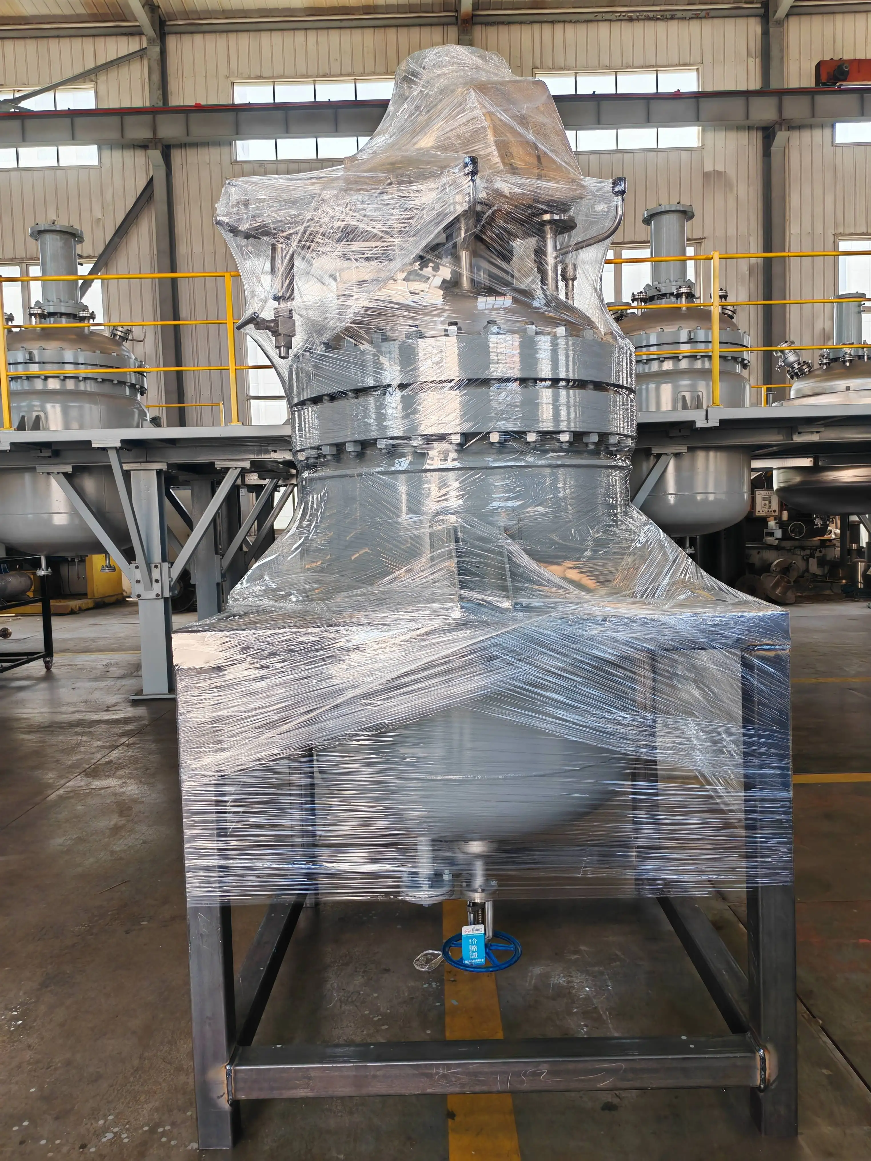 1000l 20bar Malone Diamine Nylon Spherical Cha Head Industry Reactor ...