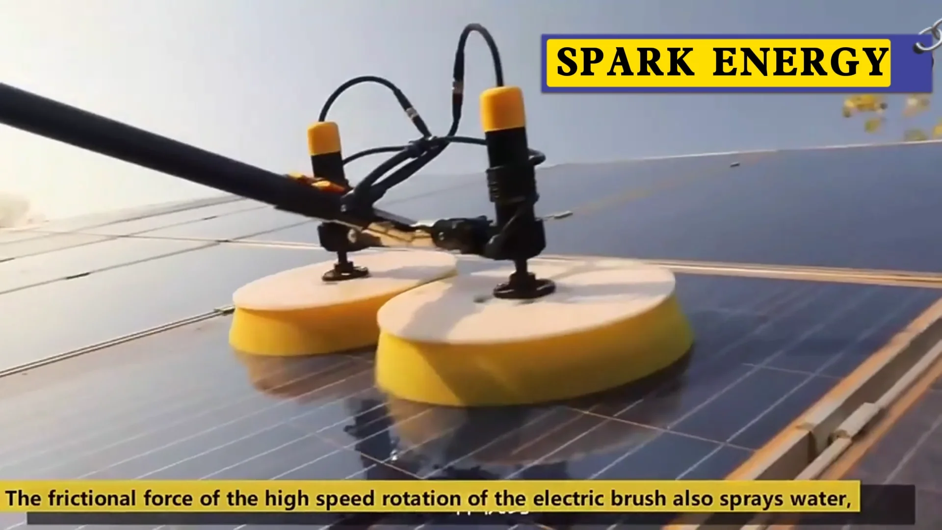 High Quality Solar Panel Double-ended Nylon Rotating Brush Carbon Fiber ...