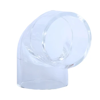 Transparent Pipe Pvc Elbow Joint 90 Degree Elbow Plastic Hard Clear ...