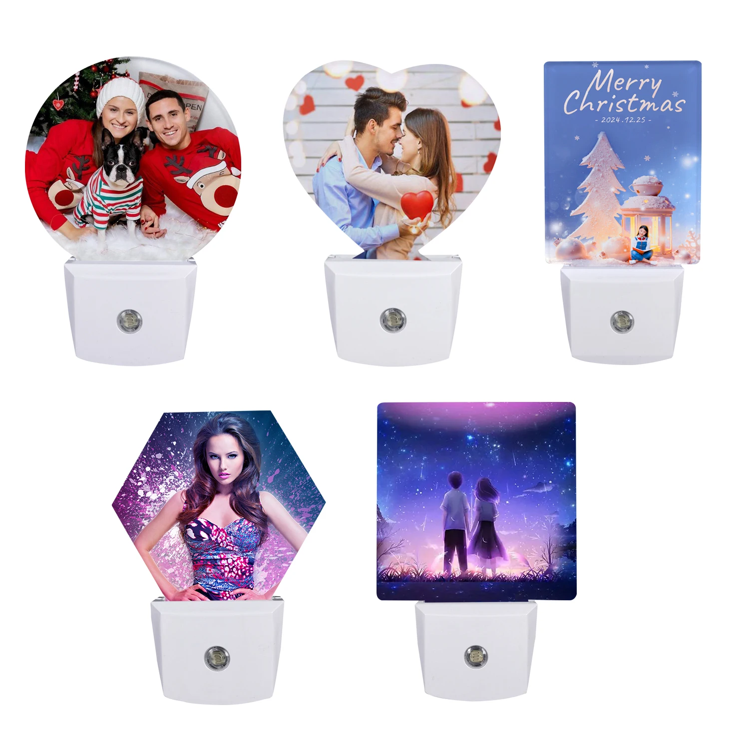 Htpmart Summer Beach Night Light Sublimation Plug Into Wall with Light ...