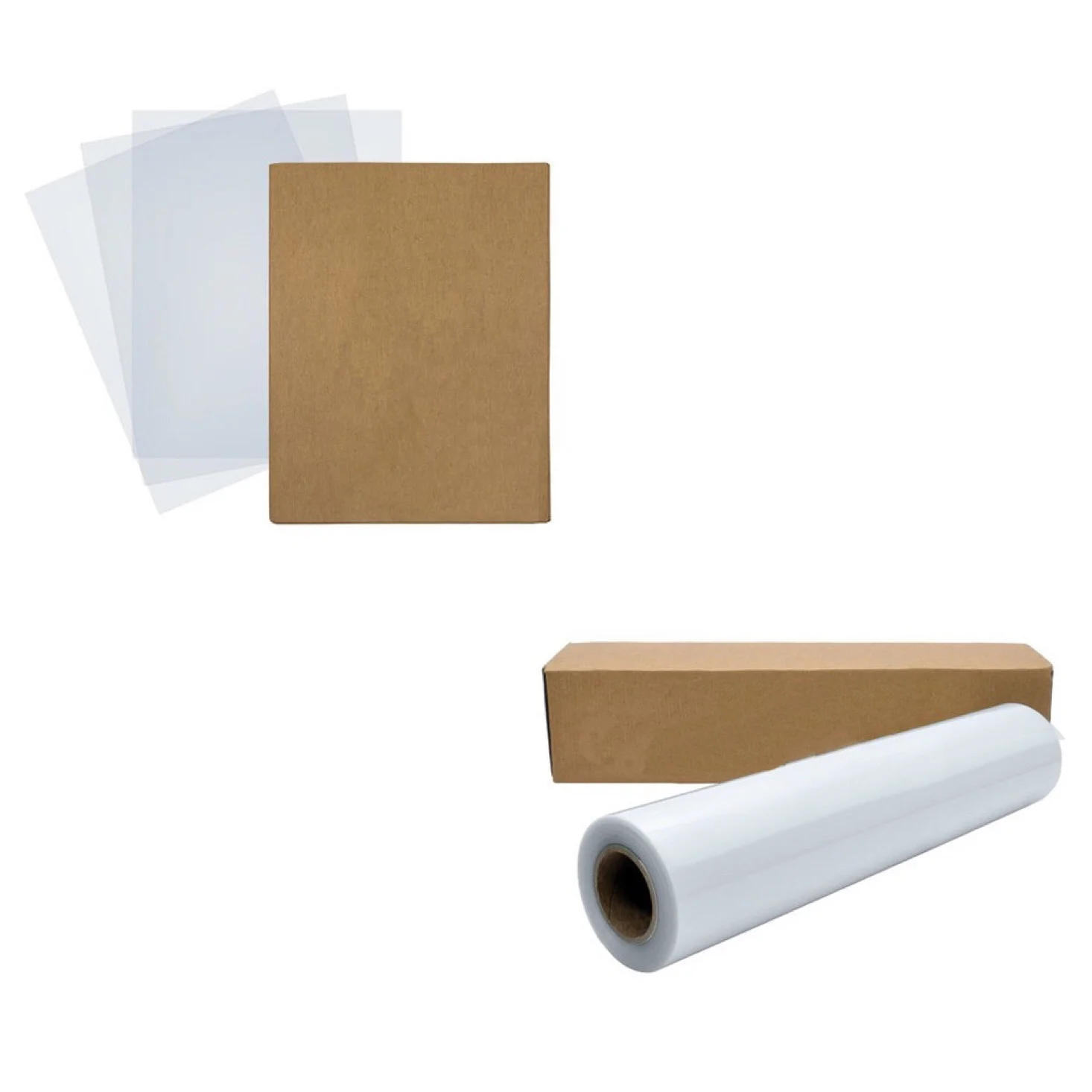 17x100 Milky Silk Screen Printing Waterproof Transparent Pet Inkjet ...