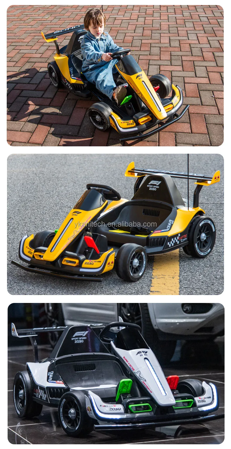 Custom Kids Go Karts 4 Wheels Go Cart Electric Go Kart For Sale Cheap ...