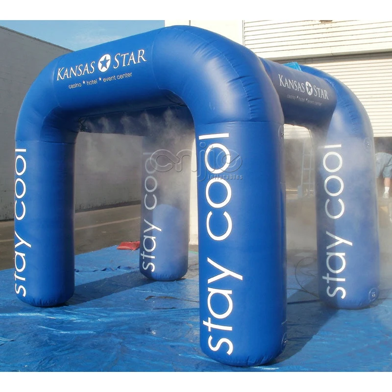 Commercial Inflatable Cooling Water Spray Misting Station for Events - OEM