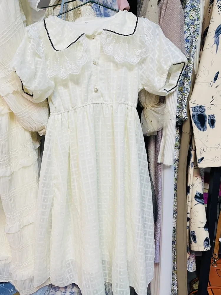 Ladies Silk Dress Lace Sexy Elegant Women Summer Bales Clothes Used ...