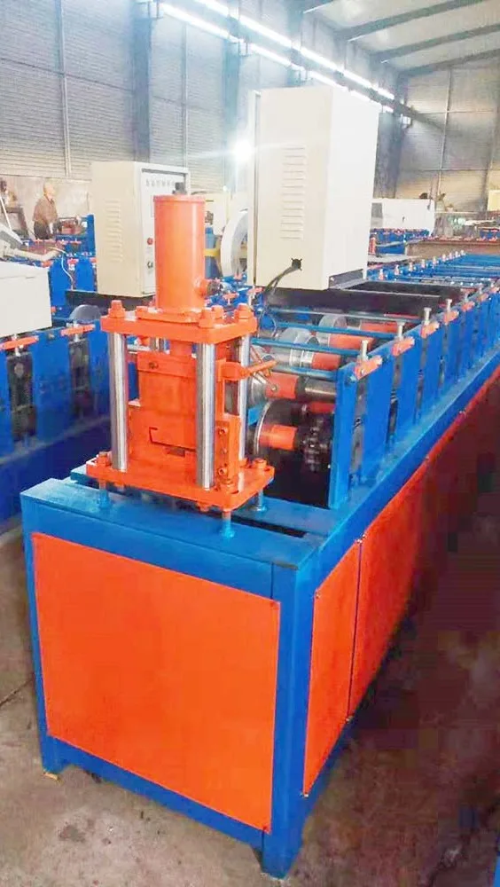 Metal Door Frame Making Machines Fully Automatic Steel Door Frame ...