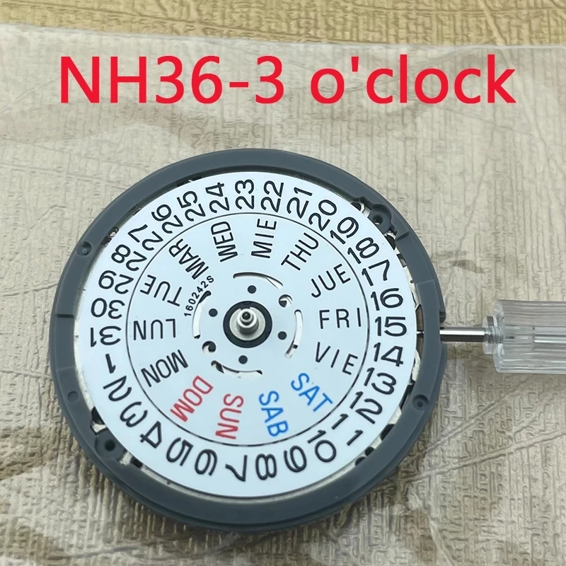 Japan Original NH36A Watch Movement - Precision & Reliability