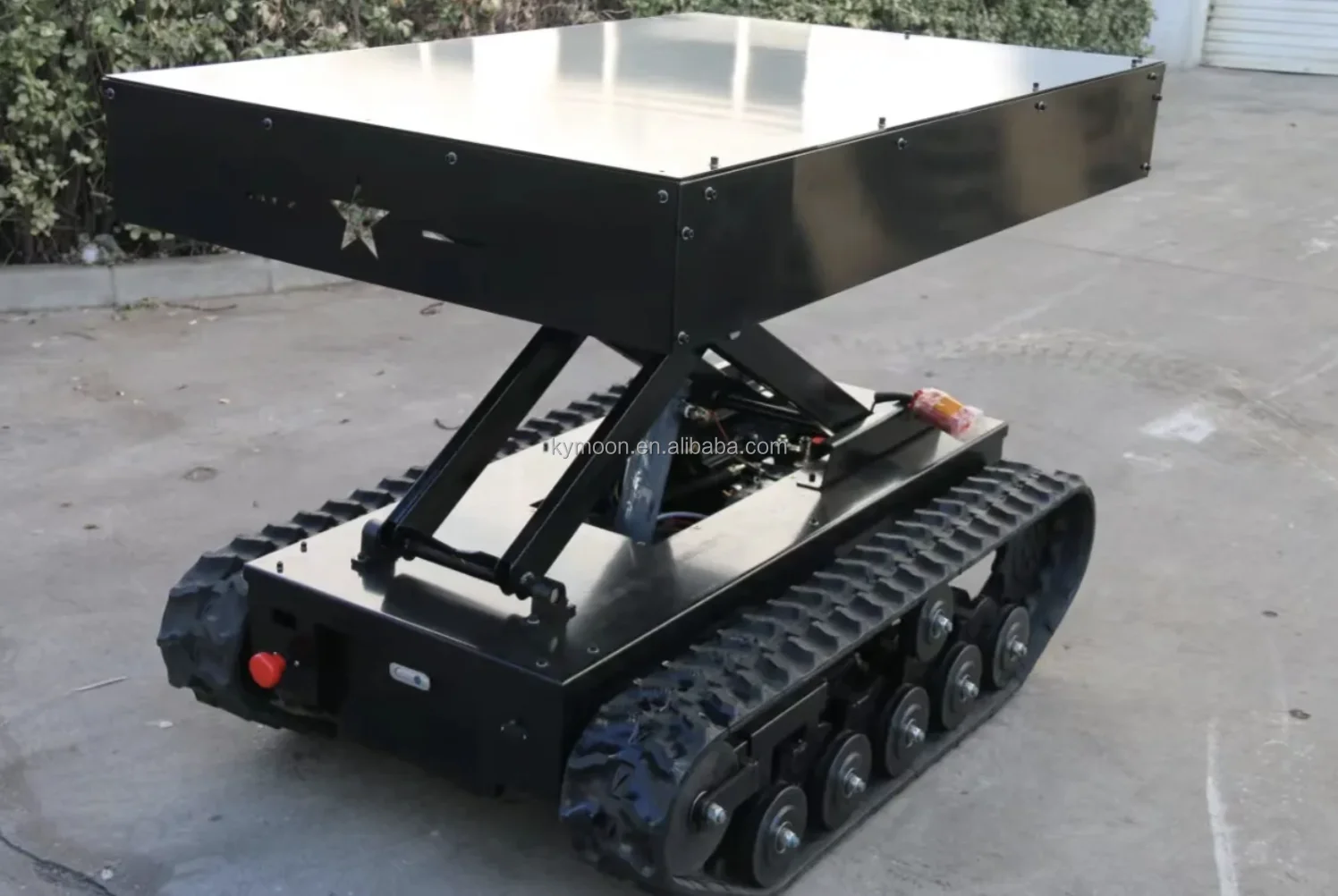 Crawler Chassis with Rubber Track Undercarriage Machinery