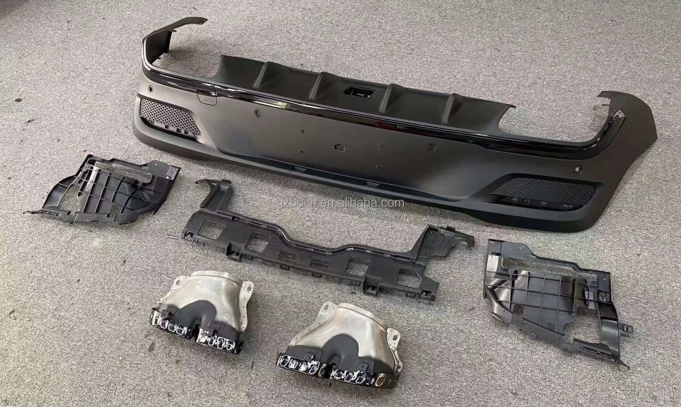 Genuine Diffuser For 2020+ Mercedes Gle-class Gle Coupe Gle53 Amg W167 ...