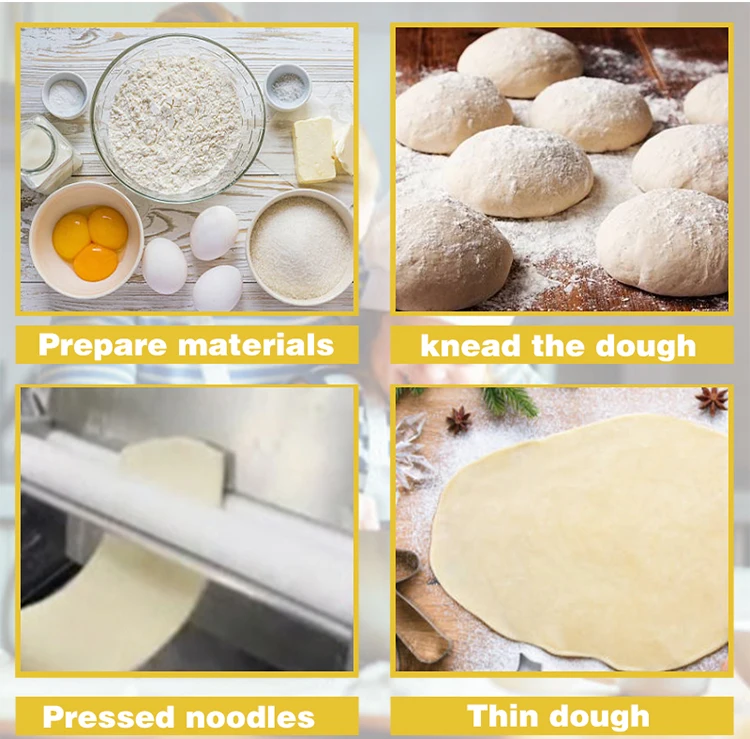 Commercial Croissant Danish Pastry Puff Pastry Turnover Pizza Dough ...