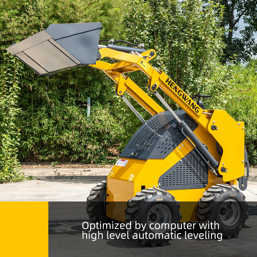 Mini Skidsteer Loader Hwt360 Tracked Attachments Skid Steer Loader ...