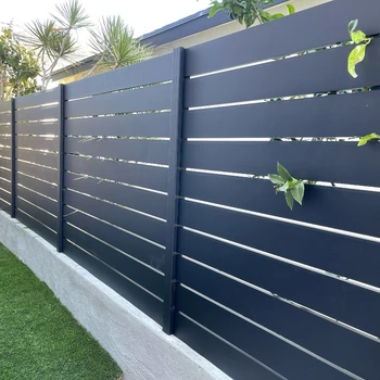 Modern Good Quality Powder Coated Fence Backyard Garden Door 4 Feet ...