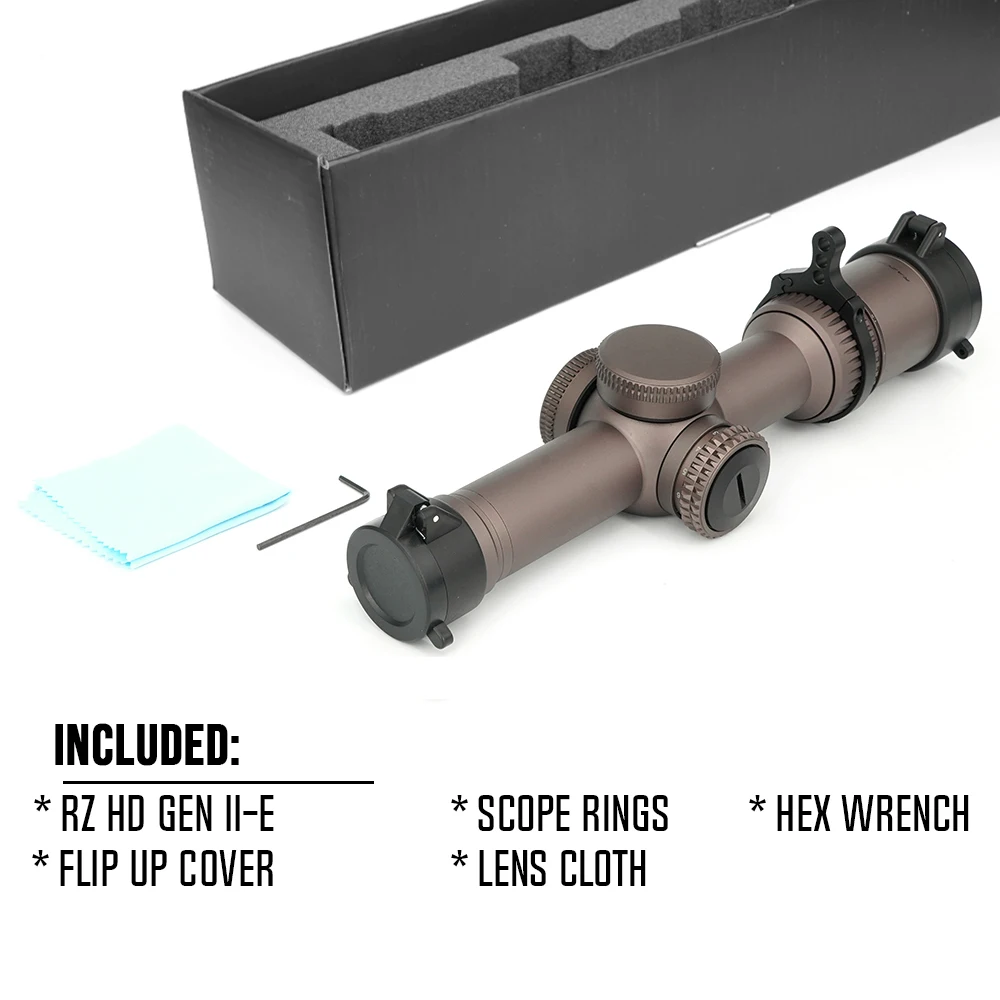 Specprecision 2023 New Tactical Upgraded Rz Hd 1-6x24mm Gen2 Lpvo 30mm ...