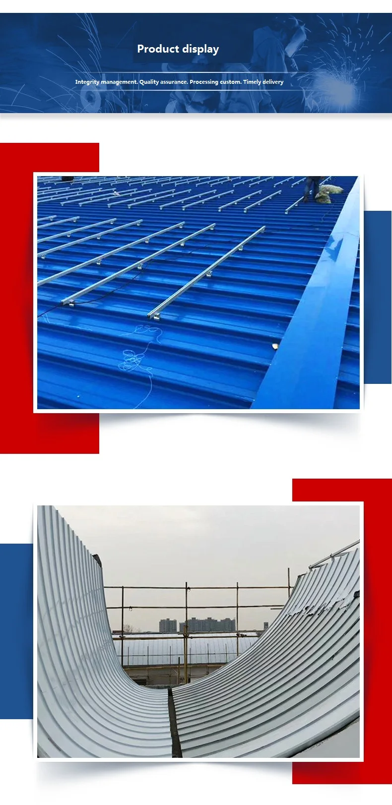 Metal Double Lock Standing Seam Roofing - Durable & Stylish