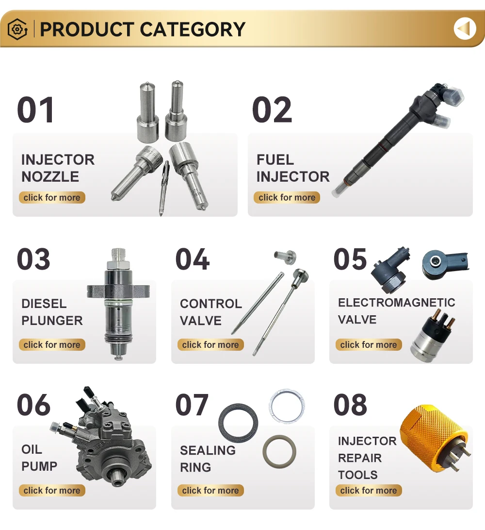 100% Genuine Fuel Injector 0445120231 Hot Sale Common Rail Diesel ...