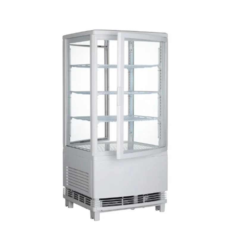 Counter Top Cake Bakery Glass Display Refrigeration Cold Showcase For ...