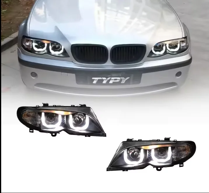 High-quality Headlight For Bmw E46 2001-2004 318 320 323 325 330 Four ...
