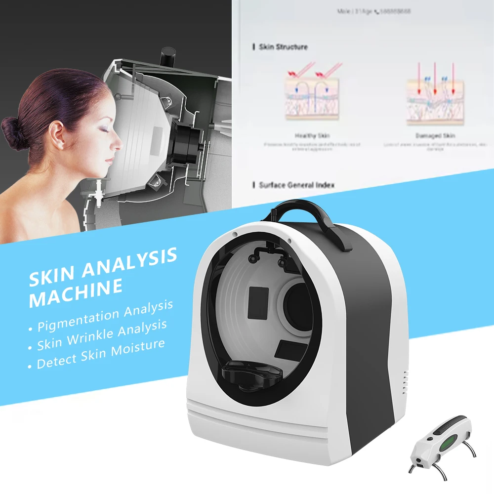 Professional Facial Skin Analyzer Machine Skin Scanner Professional ...