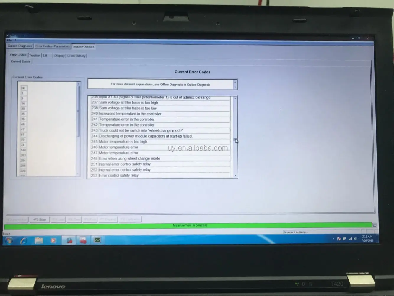 Forklift Diagnostic Scanner for Linde BT 2 Canbox BT USB Adapter