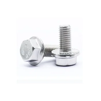 Din 6921 Head Screws Hex Metric Bolts And Nuts M6 M8 Stainless Steel ...