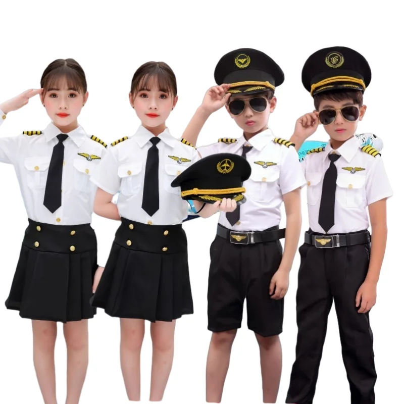 Kids Dress-up Costumes - Pilot Role Play Fun & Learning