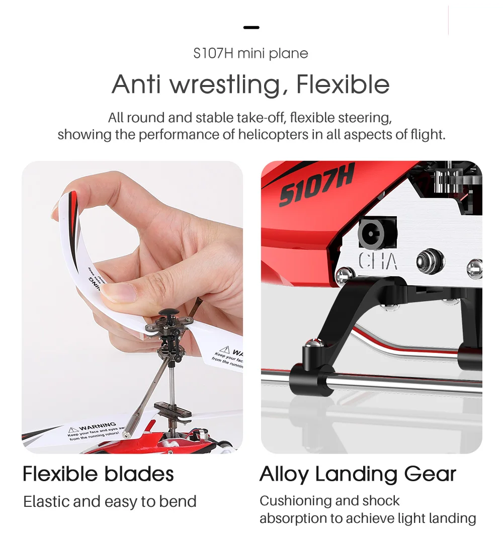 Syma S107h Rc Toy Helicopter 3.5 Channel With Hover Function Remote ...