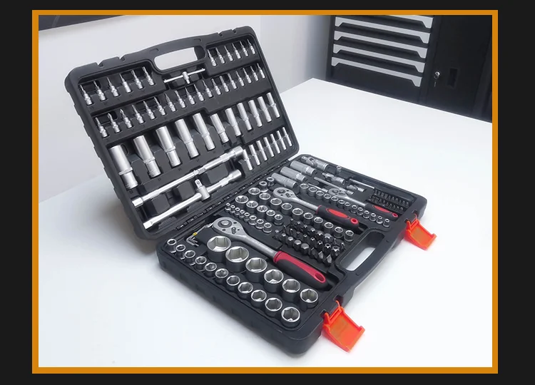 171PCS Professional Purple Socket Set - Durable Tool Kit