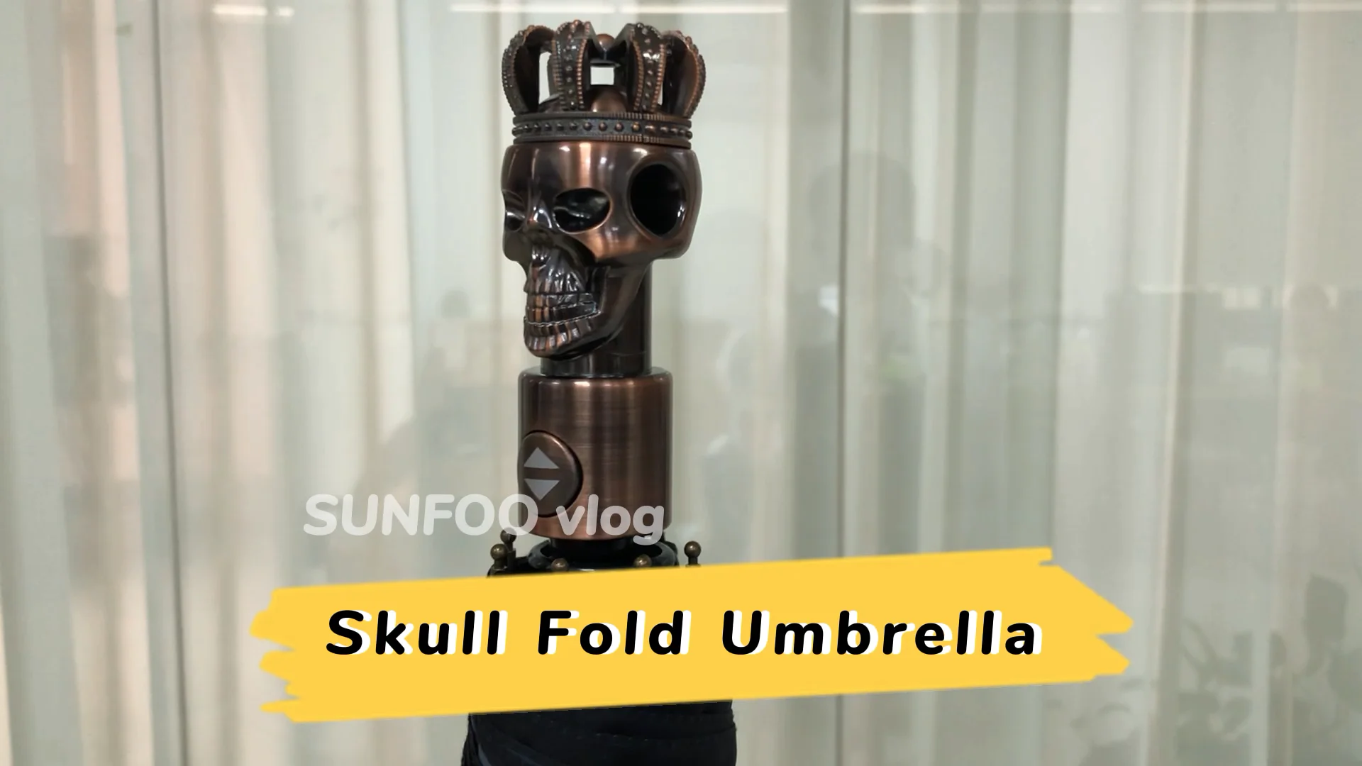 Luxurious Big Size 27 Inch Automatic Skeleton Umbrella,3 Fold Custom ...