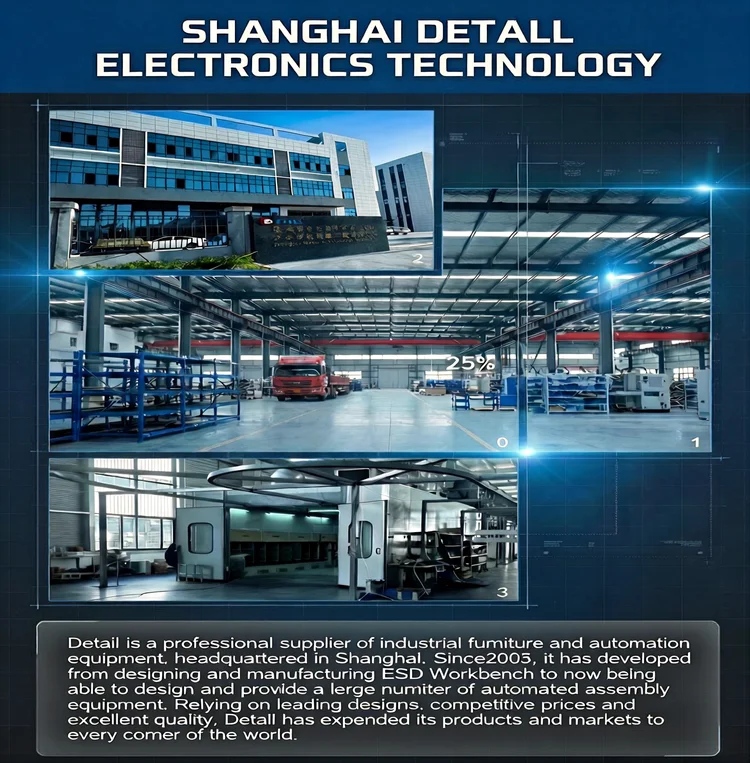 Detall Automatic Electronic Laptop Conveyor Belt PVC Assembly Line ...