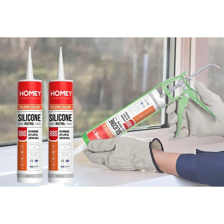 HOMEY Strong adhesion window silicone sealant external weatherproof ...