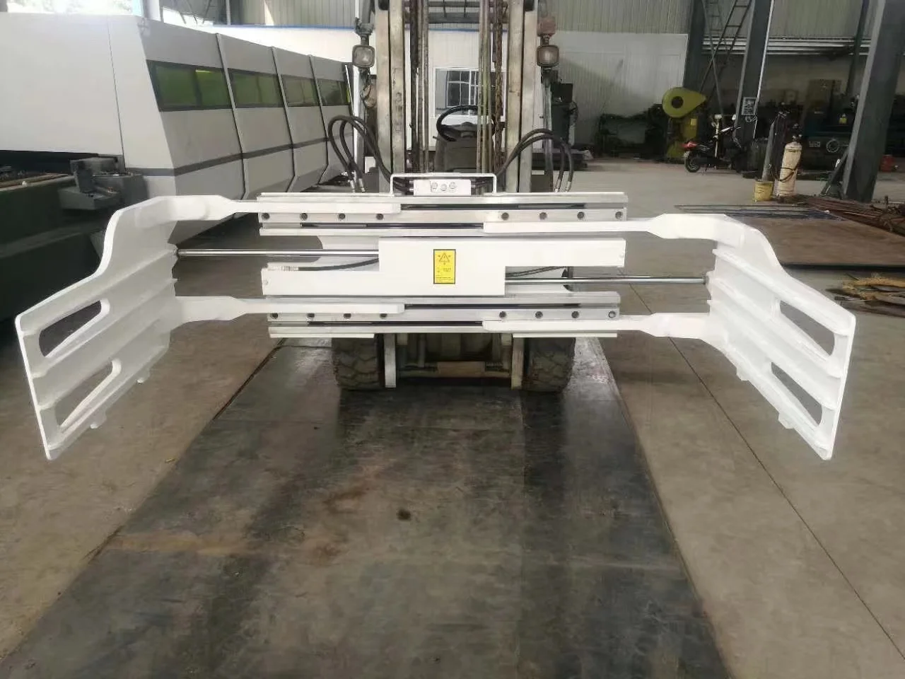 Xmvastie Forklift Attachment Bale Clamp Cotton Bale Clamp With Forklift ...