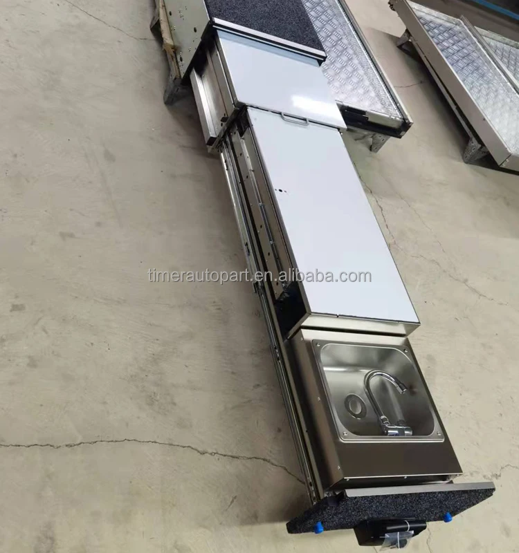 4WD Cooking Camper - Foldable 4x4 Kitchen 1350mm Long