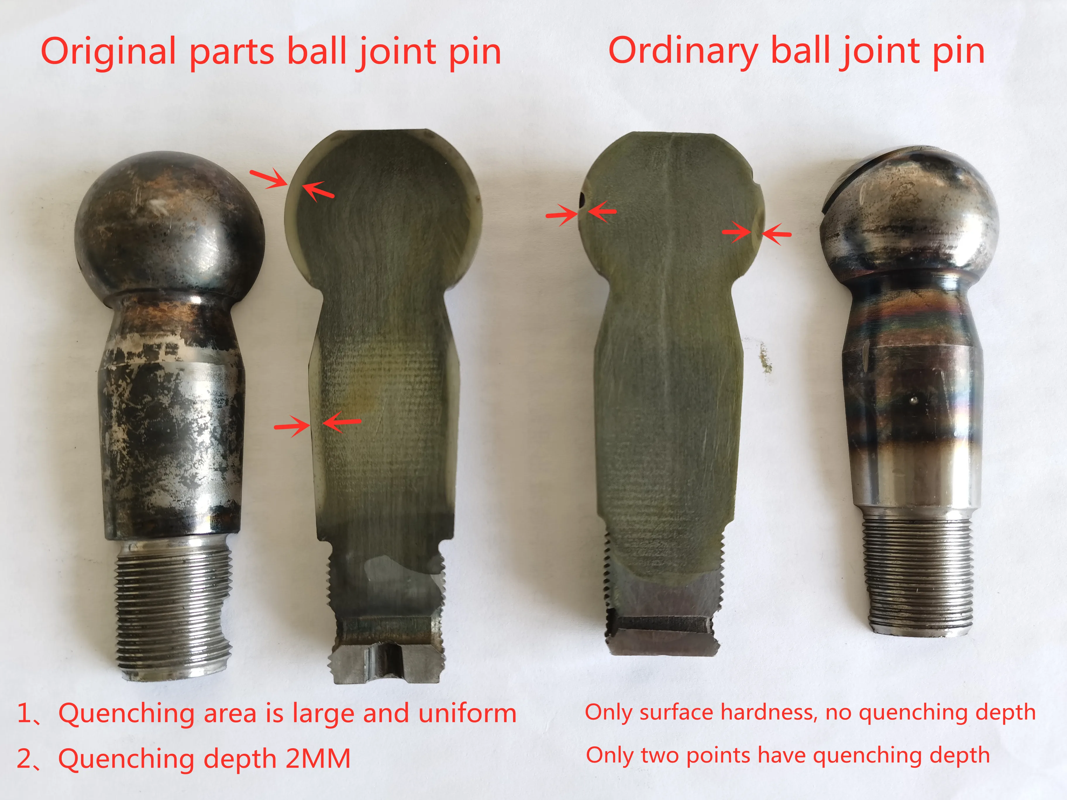 Truck Suspension System Parts Steering Drag Link Ball Joint Tie Rod End ...