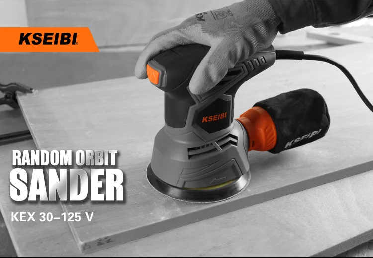 KSEIBI Random Orbit Sander Professional Electric Polishing Machine ...